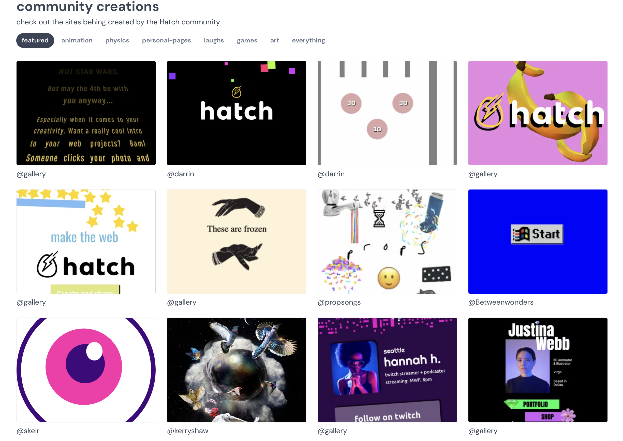 Hatch | No-code Creative Platform